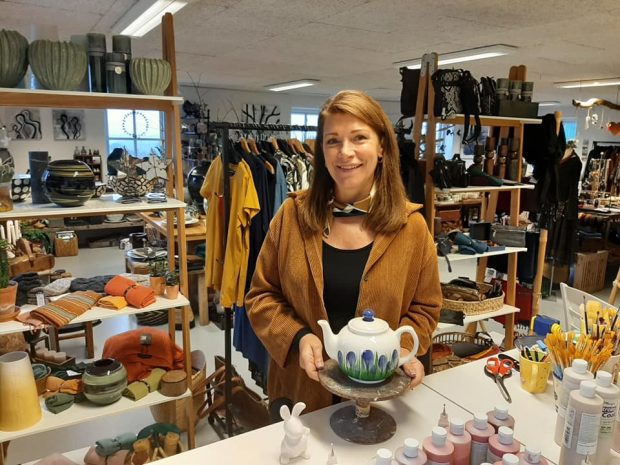 Coronanyt: Heidi Fournier kunst og keramik - Næstved Netavis