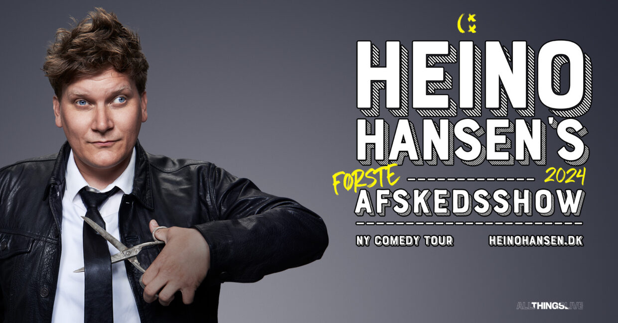Heino Hansen klar med nyt show - Næstved starter med 3 aftener i træk ...